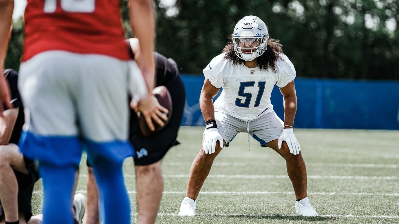 Jahlani Tavai cutting weight to better compete for role in Detroit ...