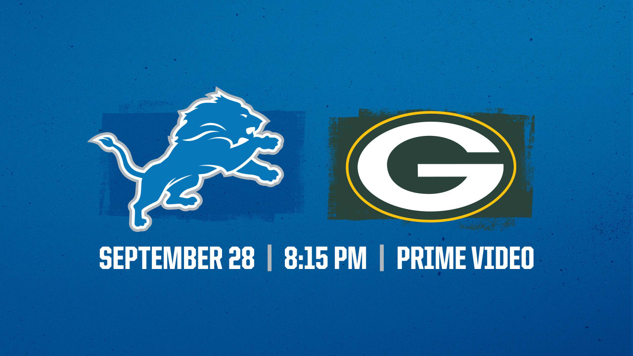 Lions at Packers: Week 4 Game Trailer