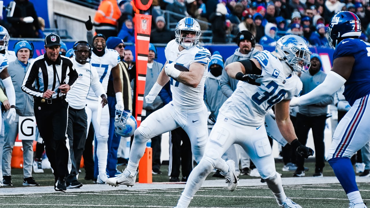 HIGHLIGHT: Hutchinson jumps up for his second INT of rookie season