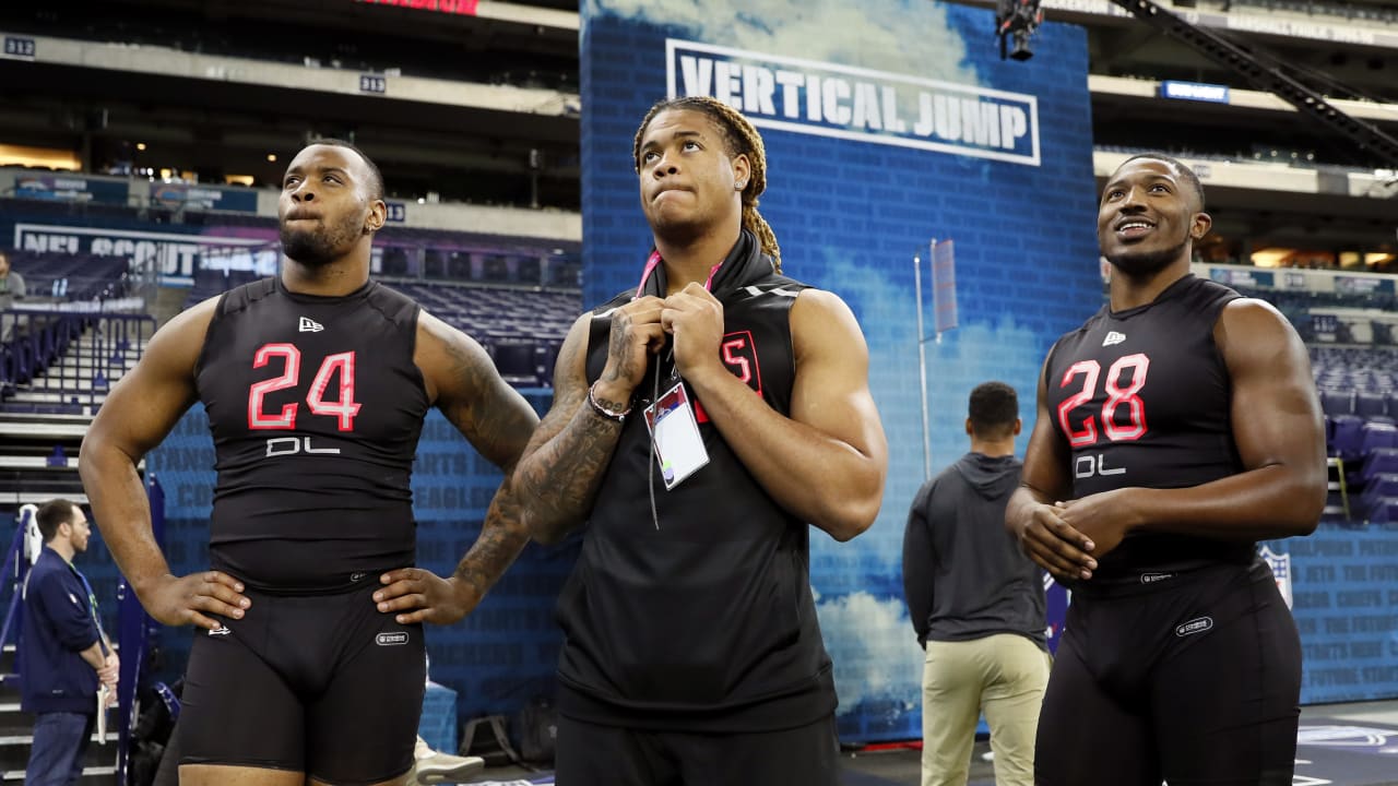 2020 NFL Combine workout photos: Defensive line