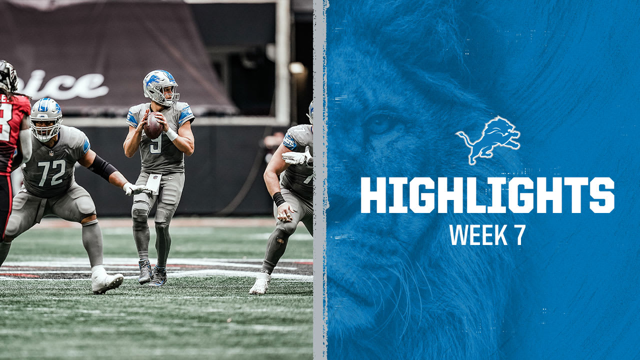 Highlights from the Lions' win over the Falcons