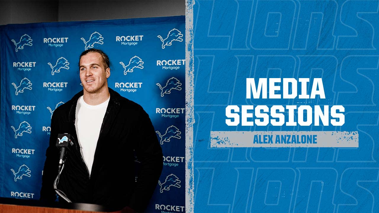 Anzalone on re-signing with the Lions