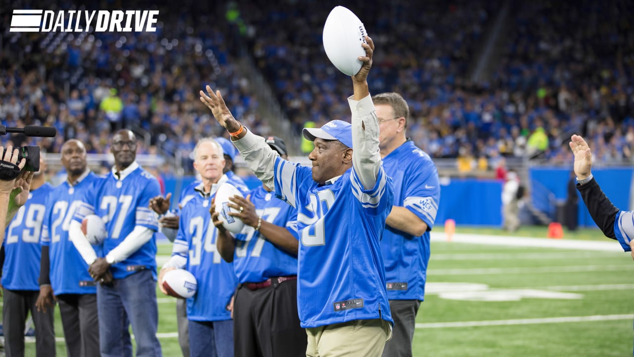 THE DAILY DRIVE: Billy Sims will announce the Lions' second NFL Draft pick