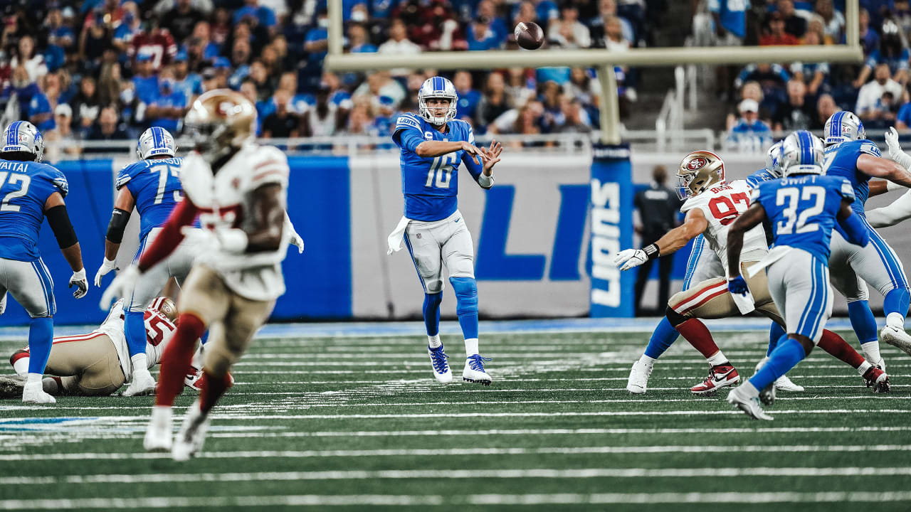 Jared Goff's best throws from 338-yard Lions debut Week 1