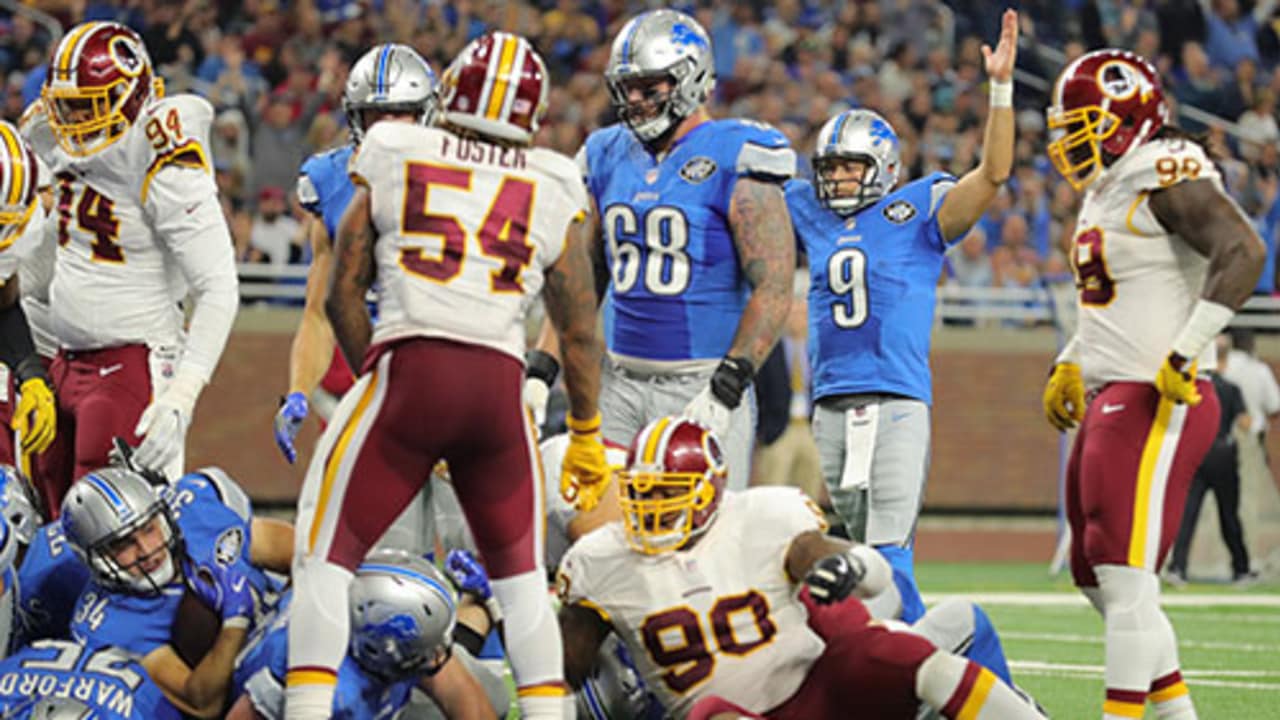 RECAP: Lions vs. Redskins