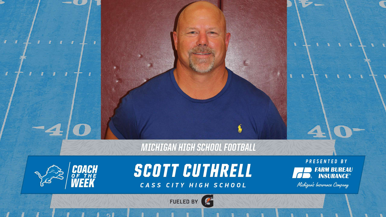 Scott Cuthrell named High School Coach of the Week