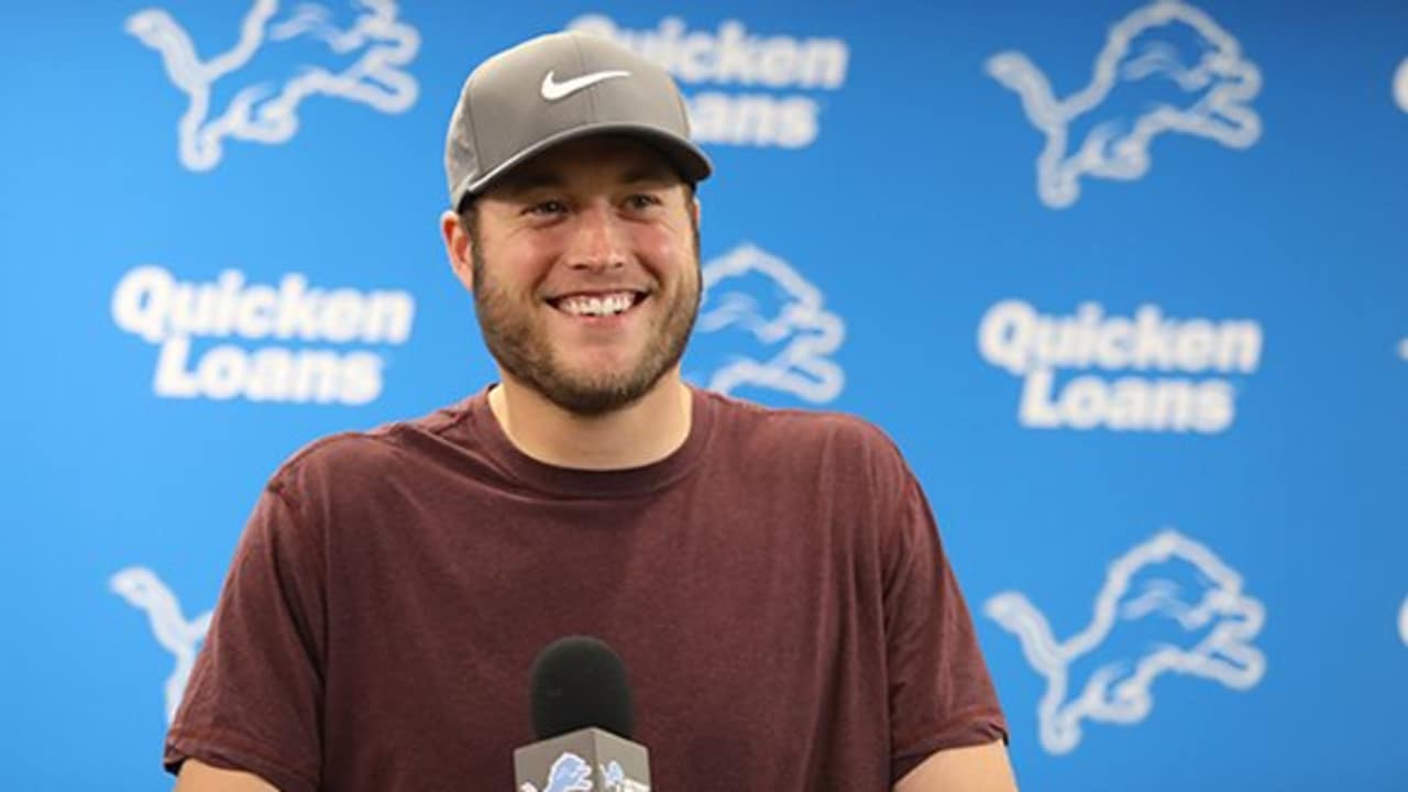 Stafford on his relationship with offensive line