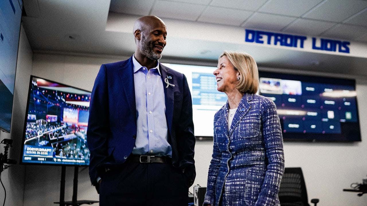 Lions Draft Room photos