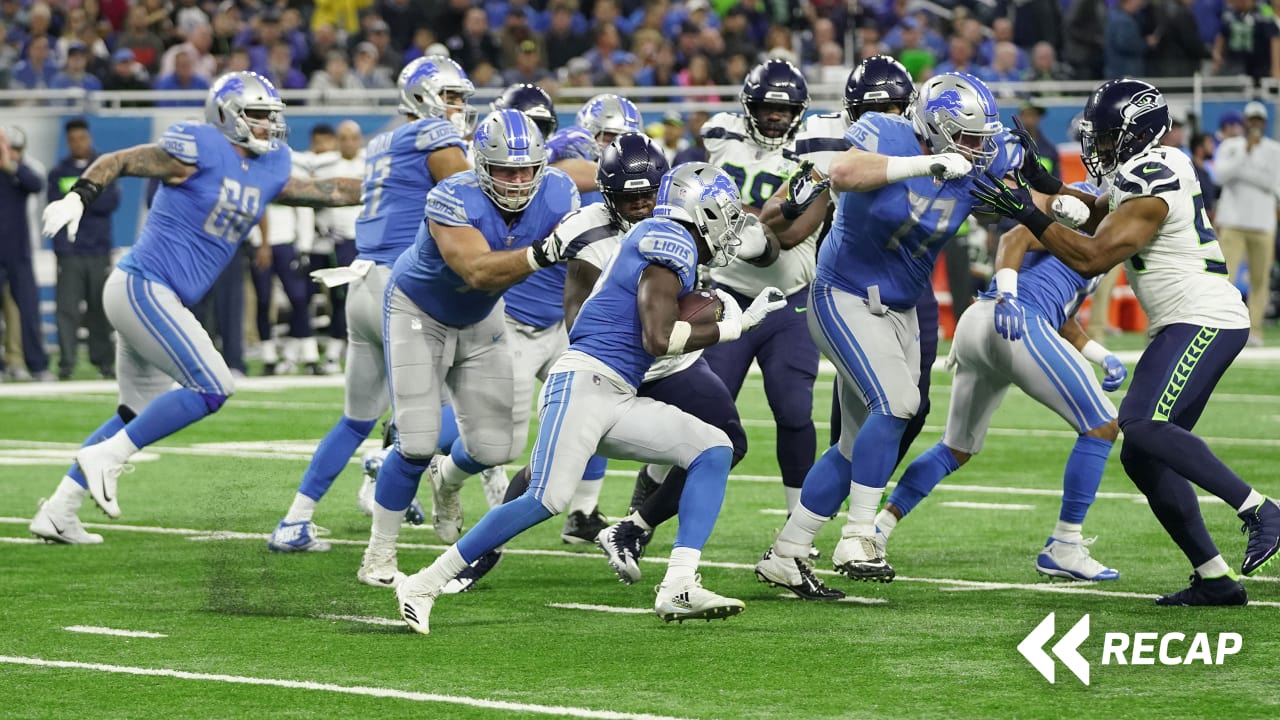 RECAP: Lions vs. Seahawks