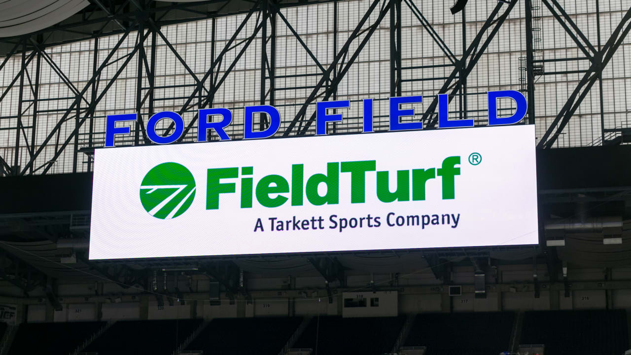 FieldTurf installation begins at Ford Field
