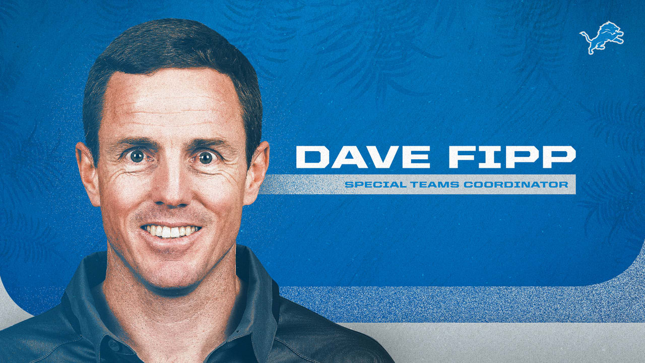 Detroit Lions hire Dave Fipp as special teams coordinator