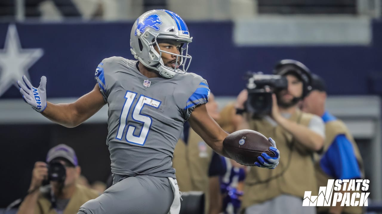 STATS PACK: Tate the fastest Lion to reach 400 receptions with team