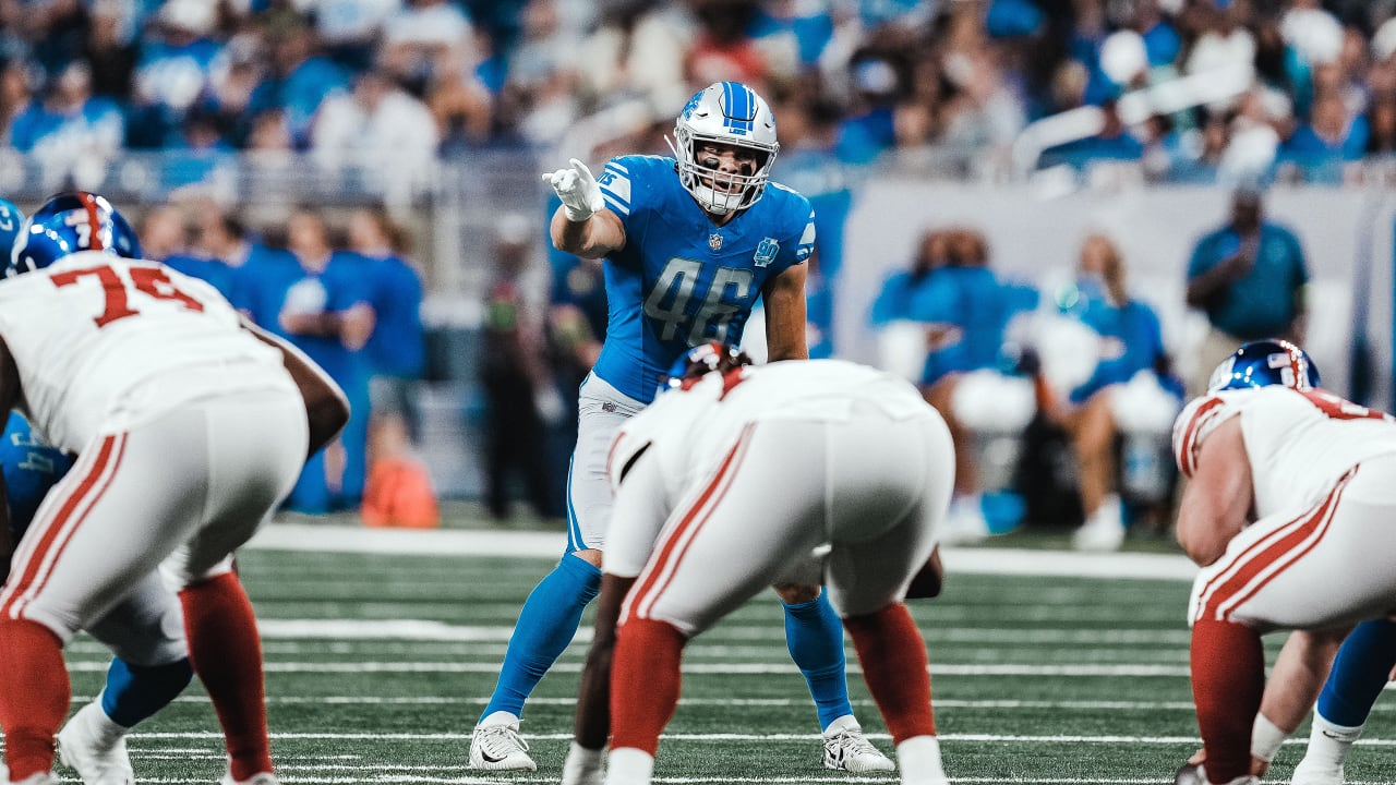 First preseason game an important addition to Detroit Lions rookie LB ...