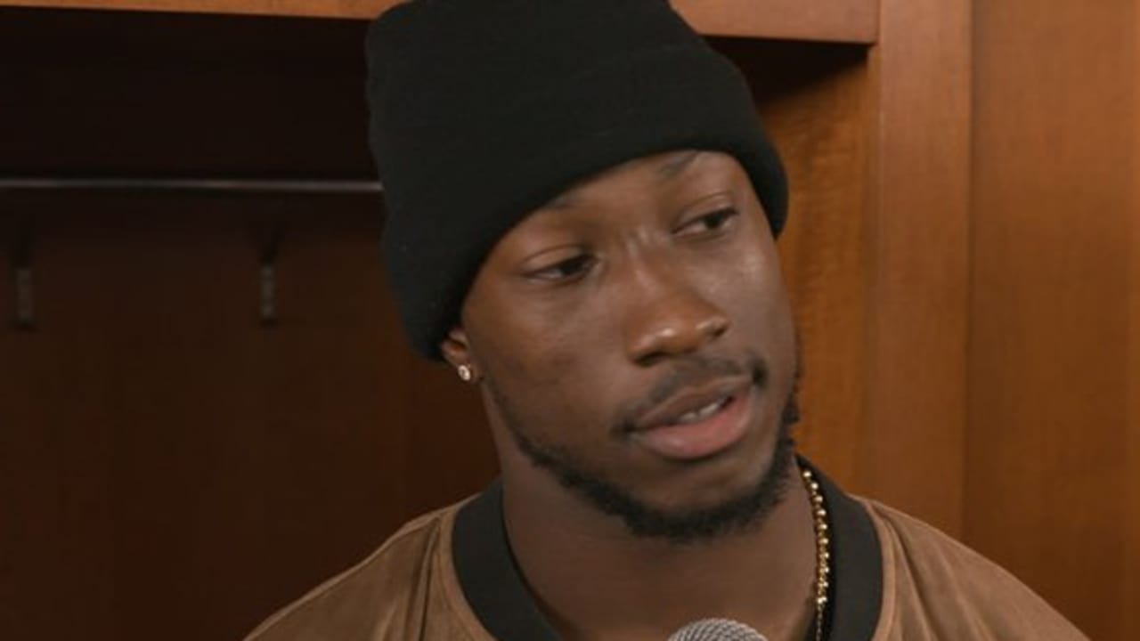 Lawson on his fumble return