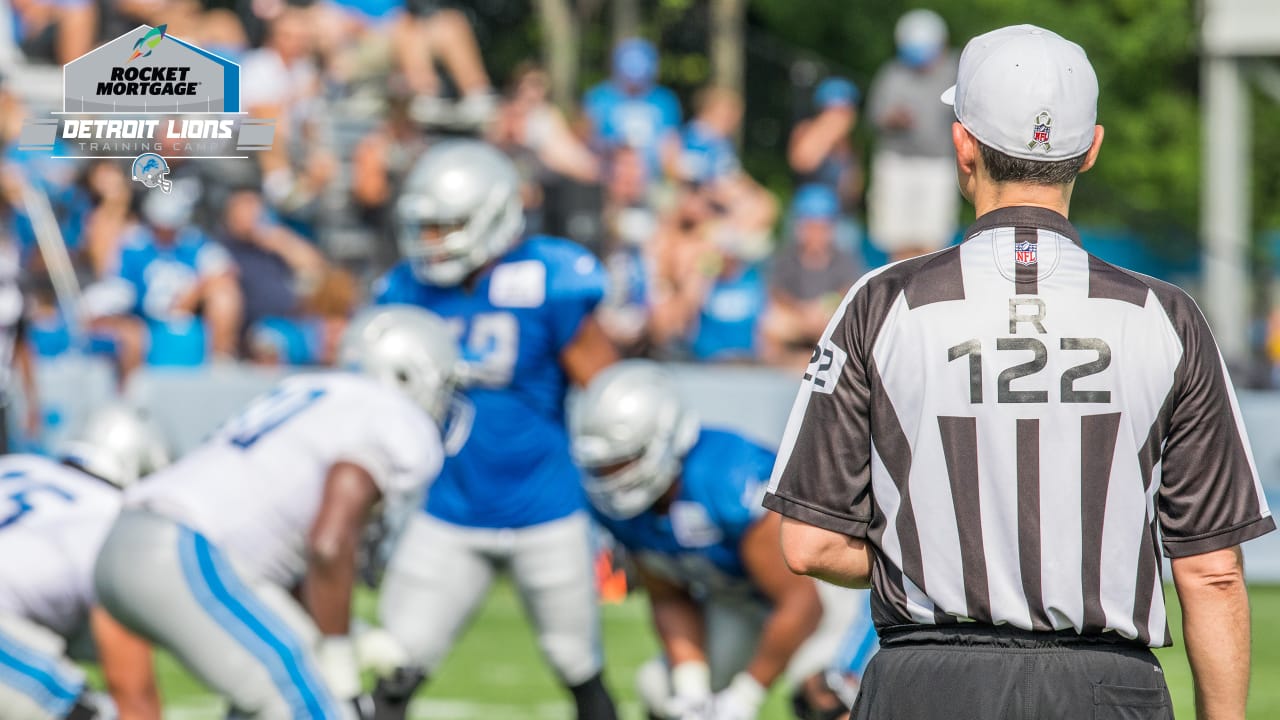 Officials give Lions presentation on helmet rule, other 2018 changes