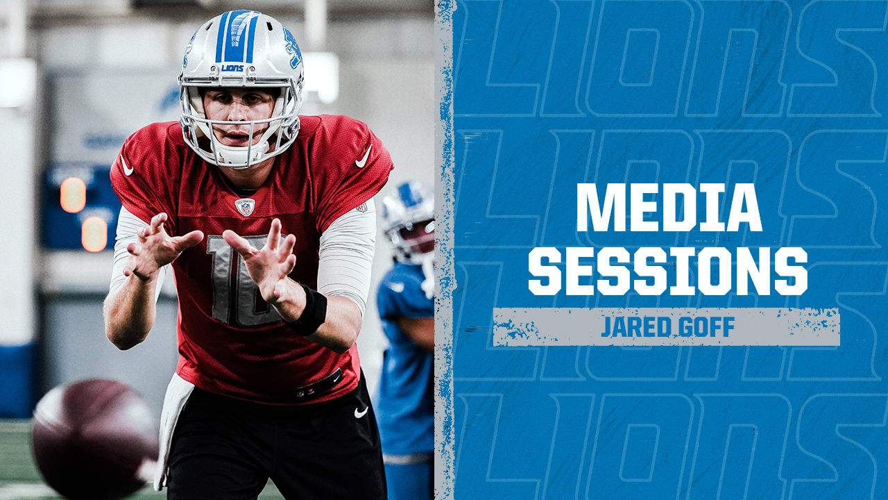 Goff on collaborating on game plan