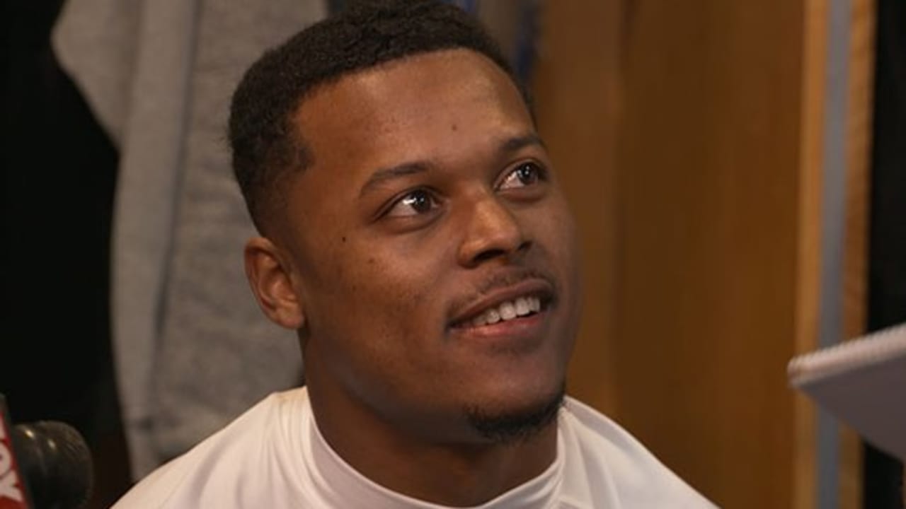 Agnew on his punt return touchdown