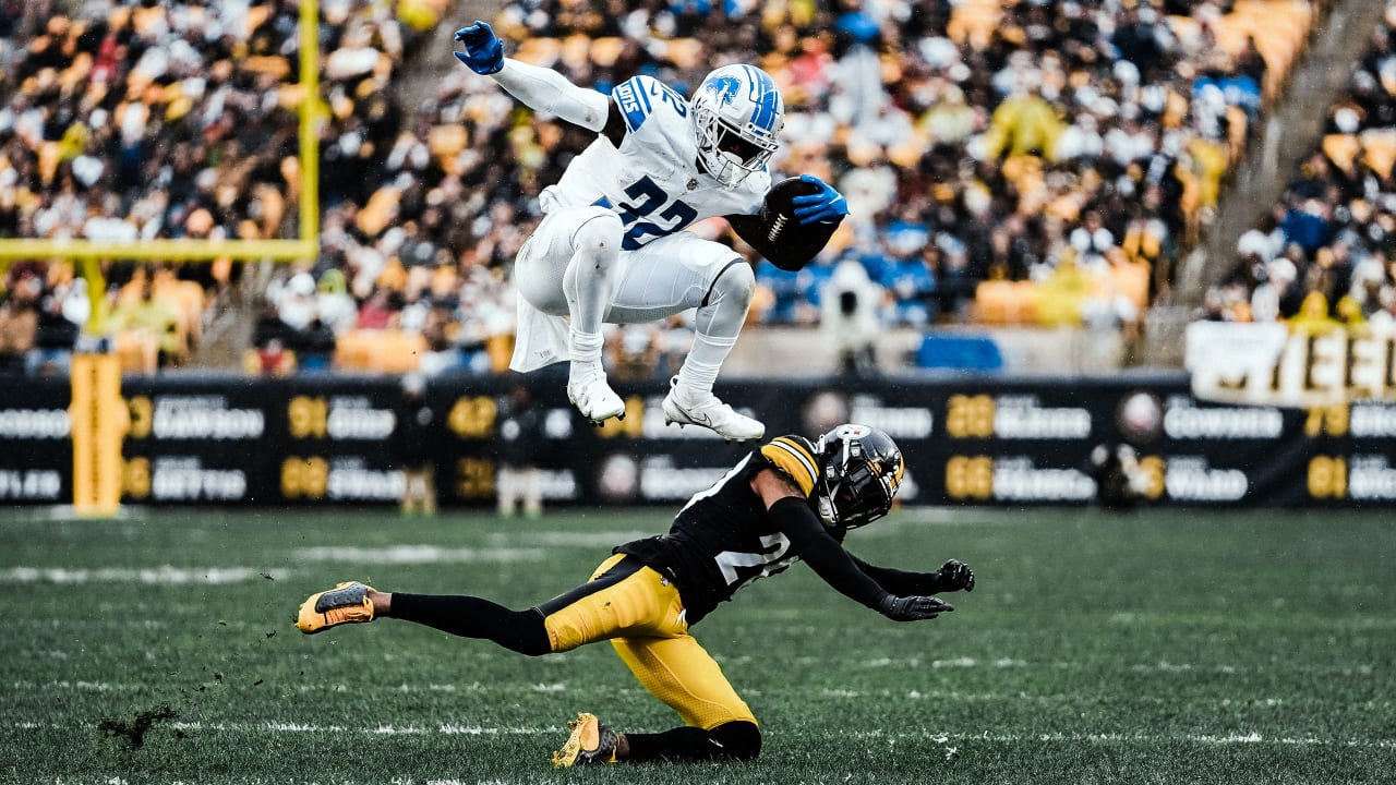 Detroit Lions RB D'Andre Swift showed Sunday in Pittsburgh he's a ...