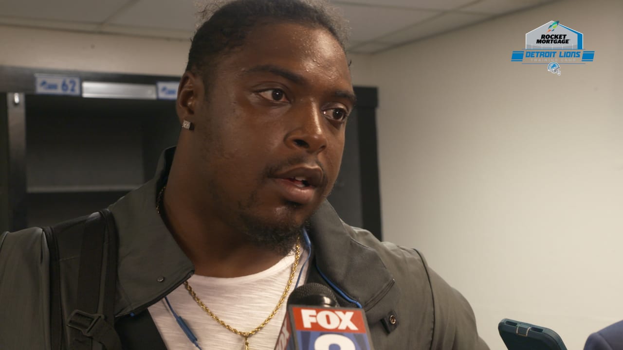 Hyder Jr. on the Lions pass rush against Oakland