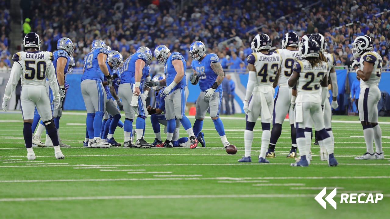 RECAP: Lions vs. Rams