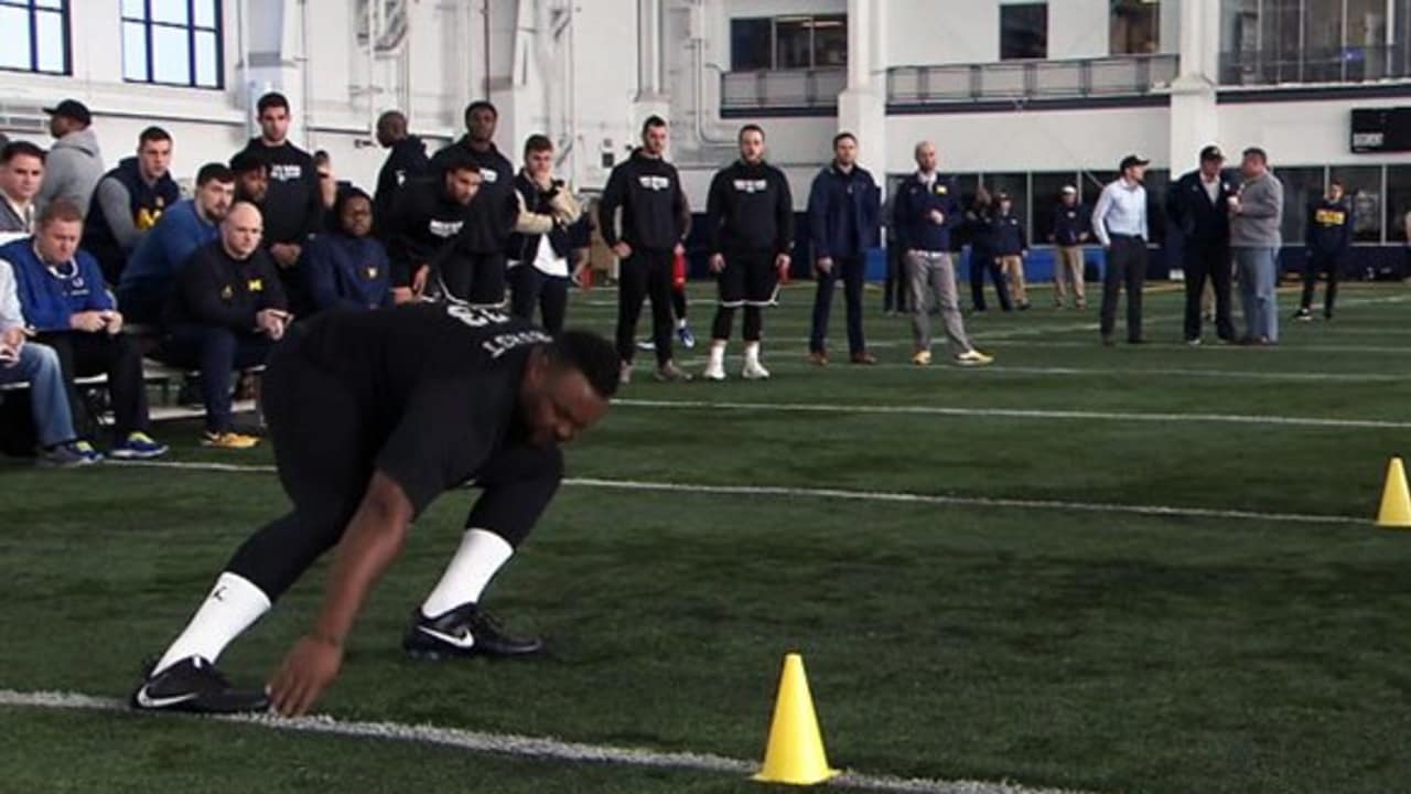 Lions visit Michigan pro day