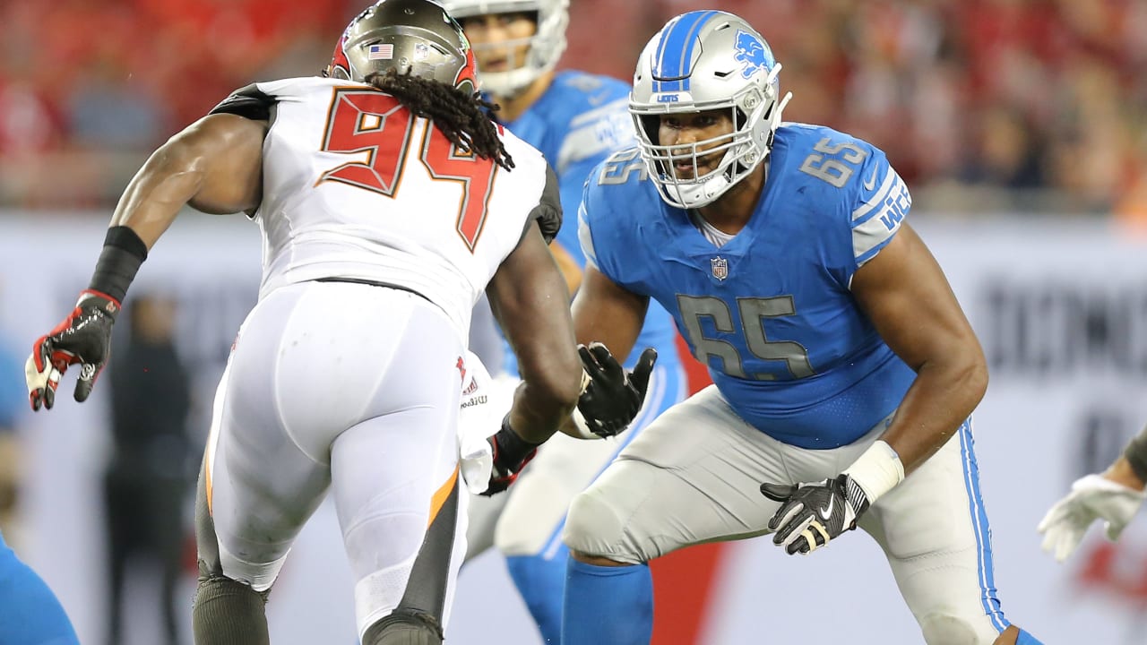 Lions have options at right guard