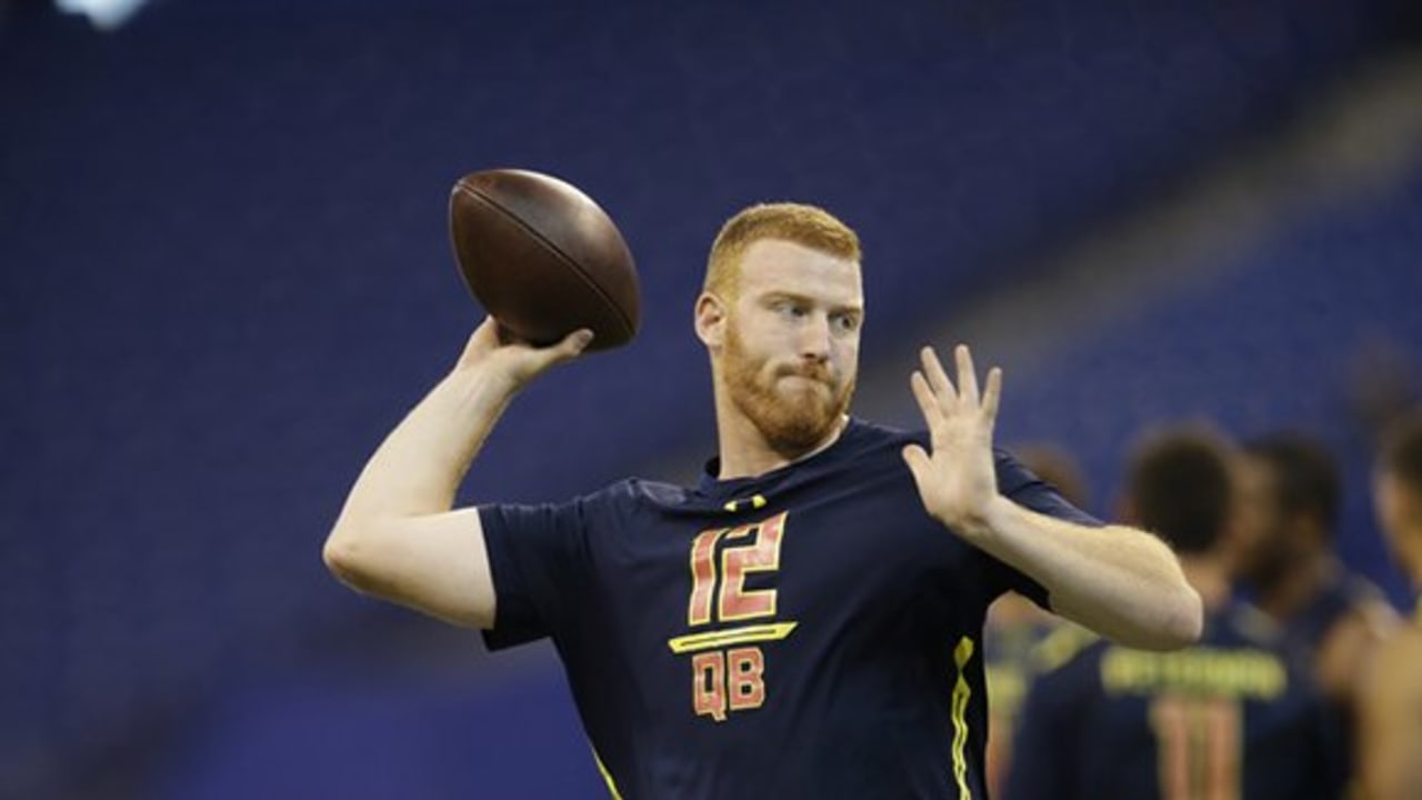Cooper Rush 2017 Combine Workout