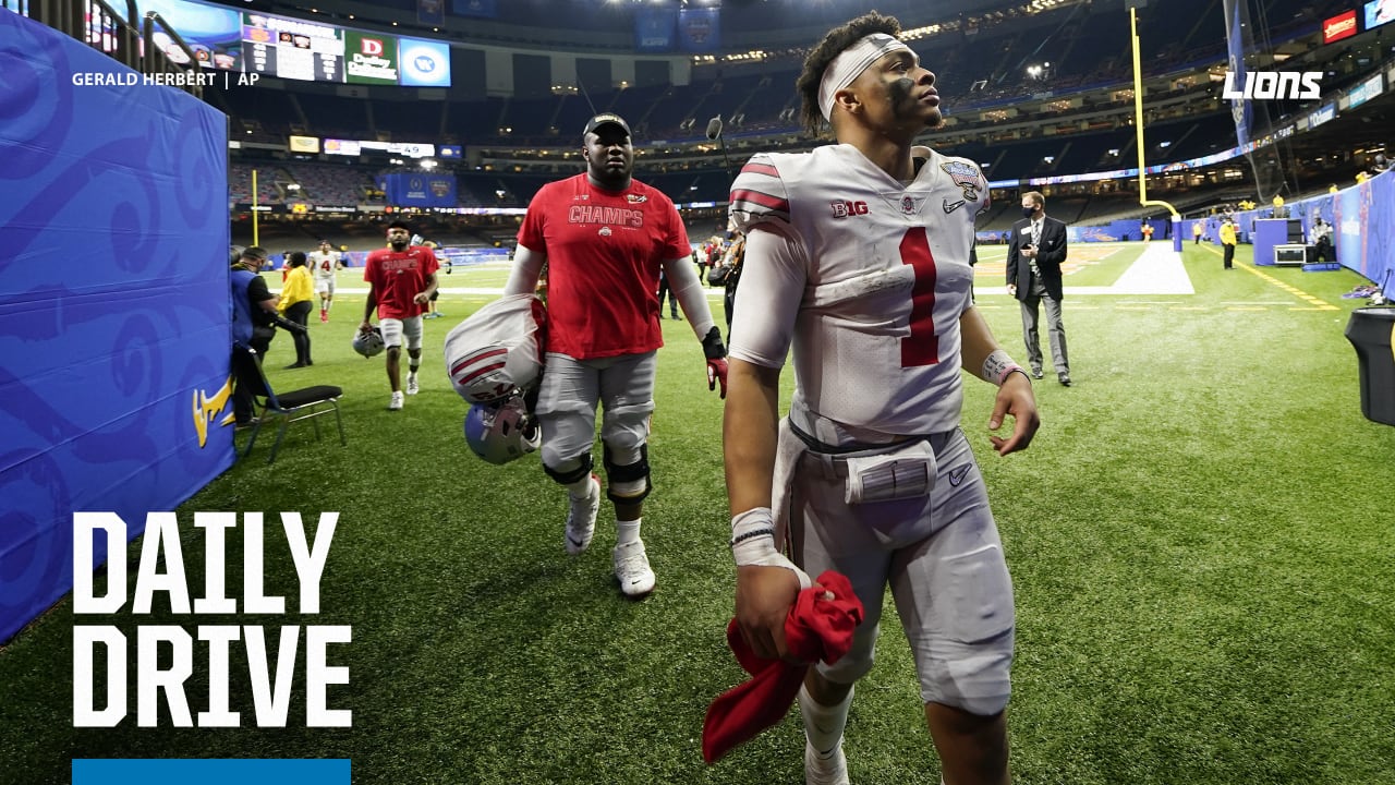 Detroit Lions take Ohio State QB Justin Fields in Mel Kiper Jr.'s first ...