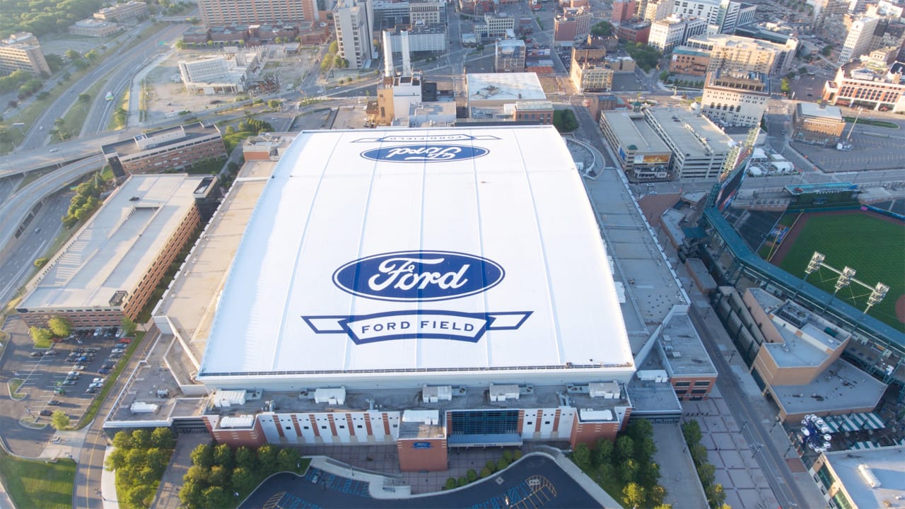 THE DAILY DRIVE: Lions go solar at Ford Field garage, practice facility