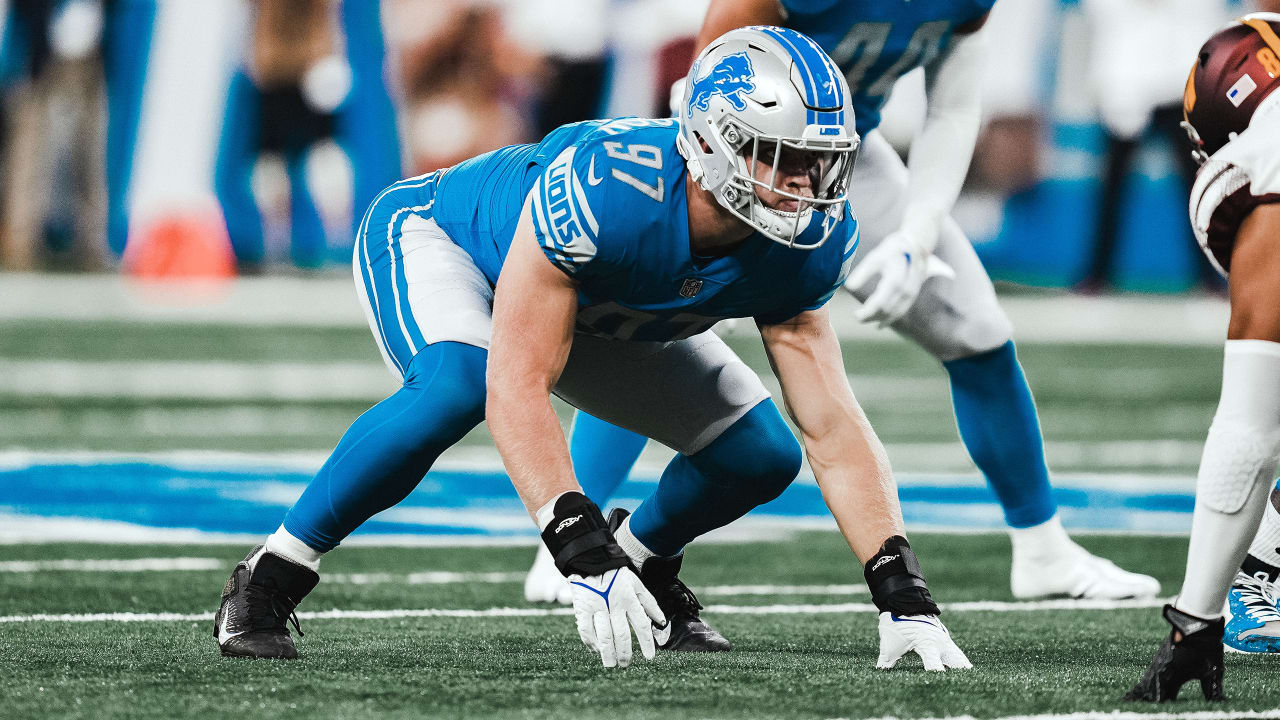 Rookie DL Aidan Hutchinson questionable for Detroit Lions-Minnesota Vikings