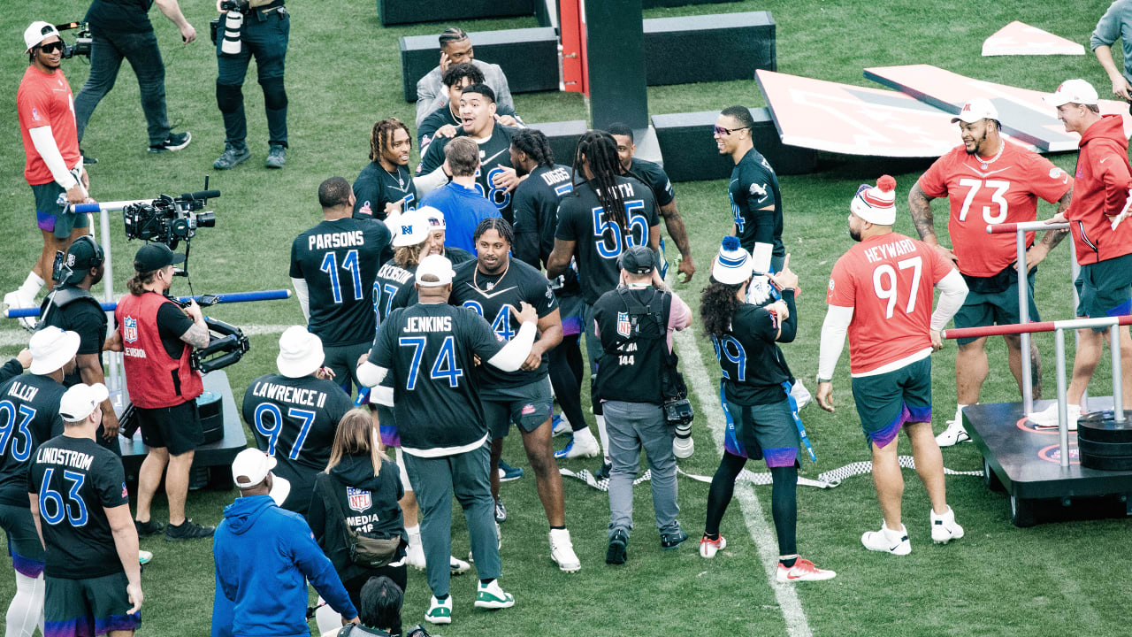 PRO BOWL HIGHLIGHT: NFC beats AFC in Gridiron Gauntlet challenge