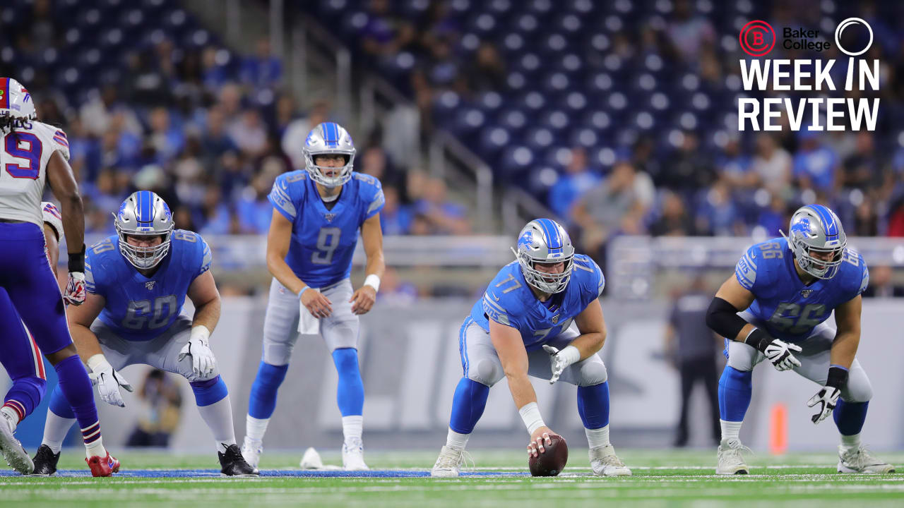 WEEK IN REVIEW: Lions starters see game action in third preseason matchup