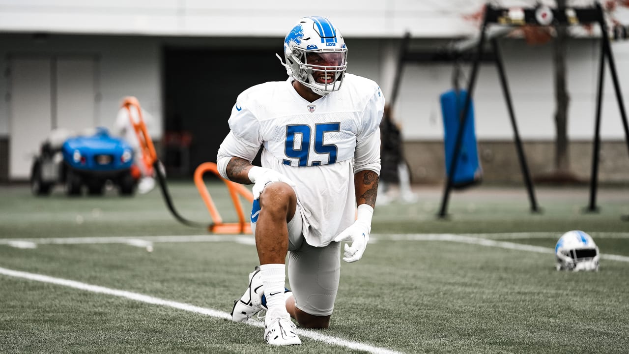 Detroit Lions DL Romeo Okwara happy to be back on the practice field