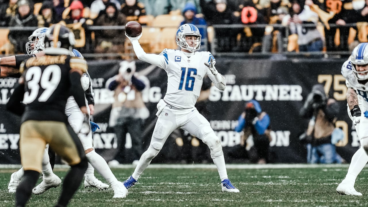 Detroit Lions QB Jared Goff suffers oblique injury vs. Pittsburgh ...