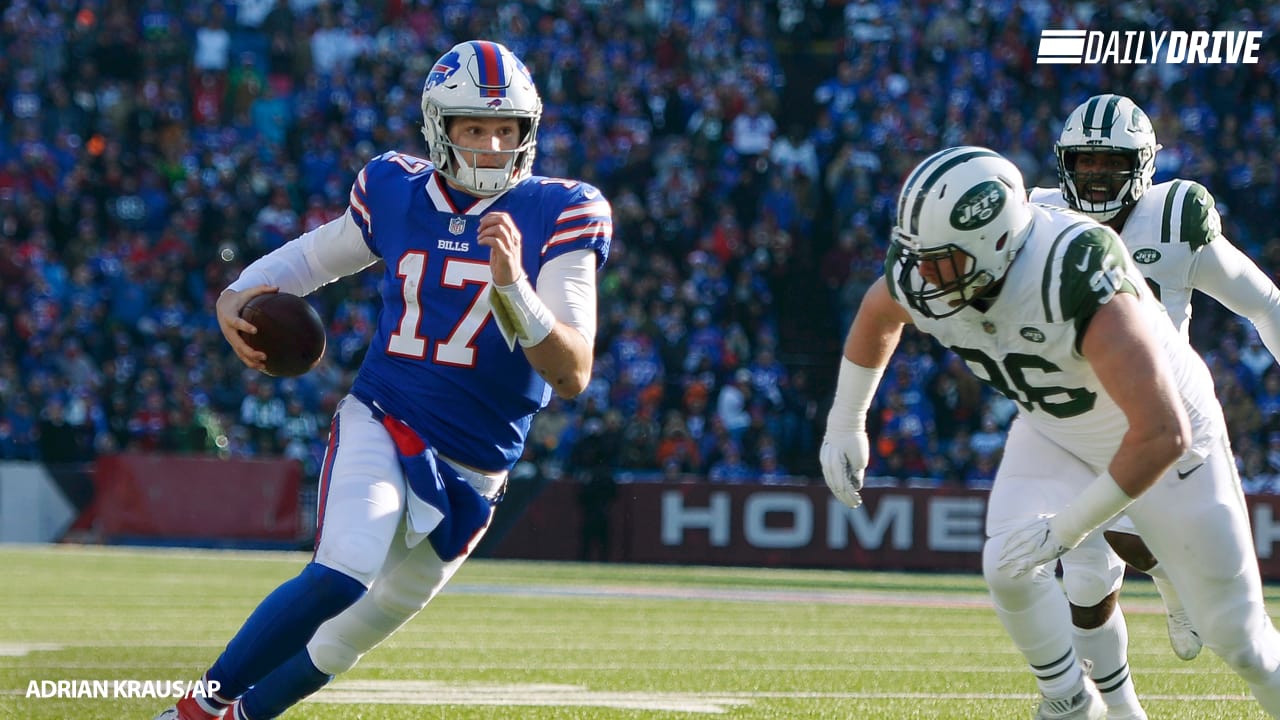 THE DAILY DRIVE: Bills' Josh Allen will test Lions' QB rushing defense
