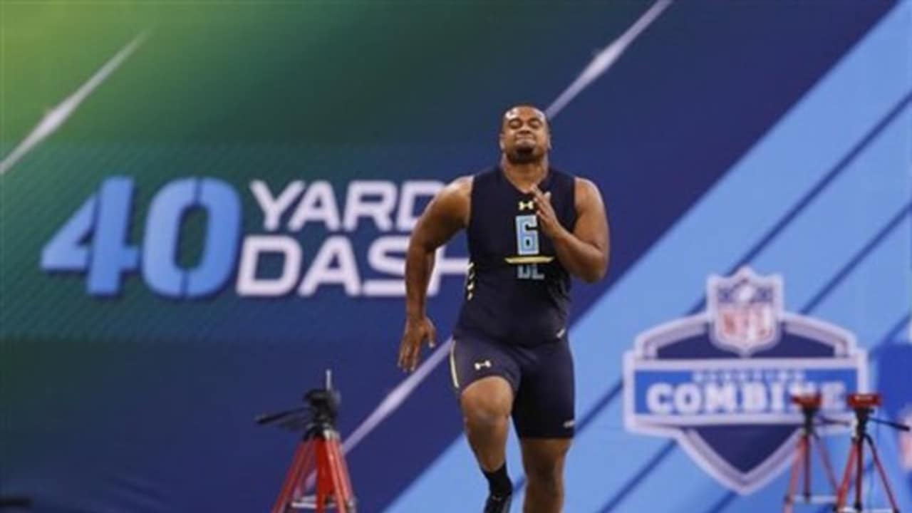 Caleb Brantley 2017 Combine Workout