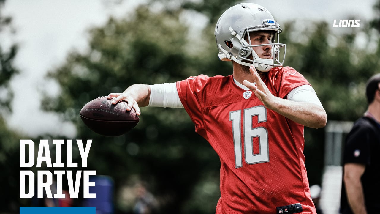Lions' Jared Goff making early impression with 'outstanding' throws ...