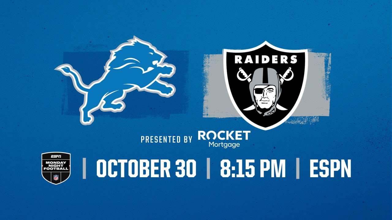 Lions vs Raiders: Week 8 Game Trailer