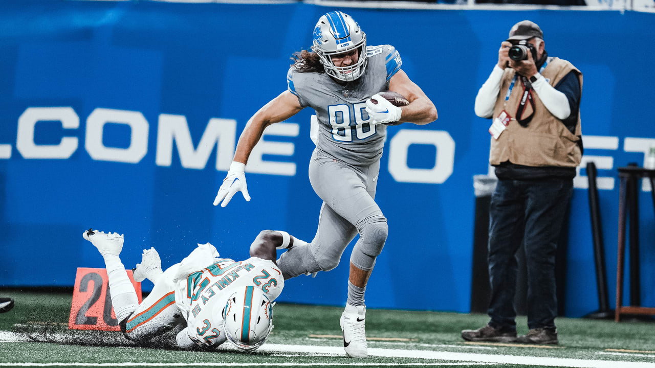 HIGHLIGHT: Goff's perfectly accurate pass hits Hockenson for 58-yard ...