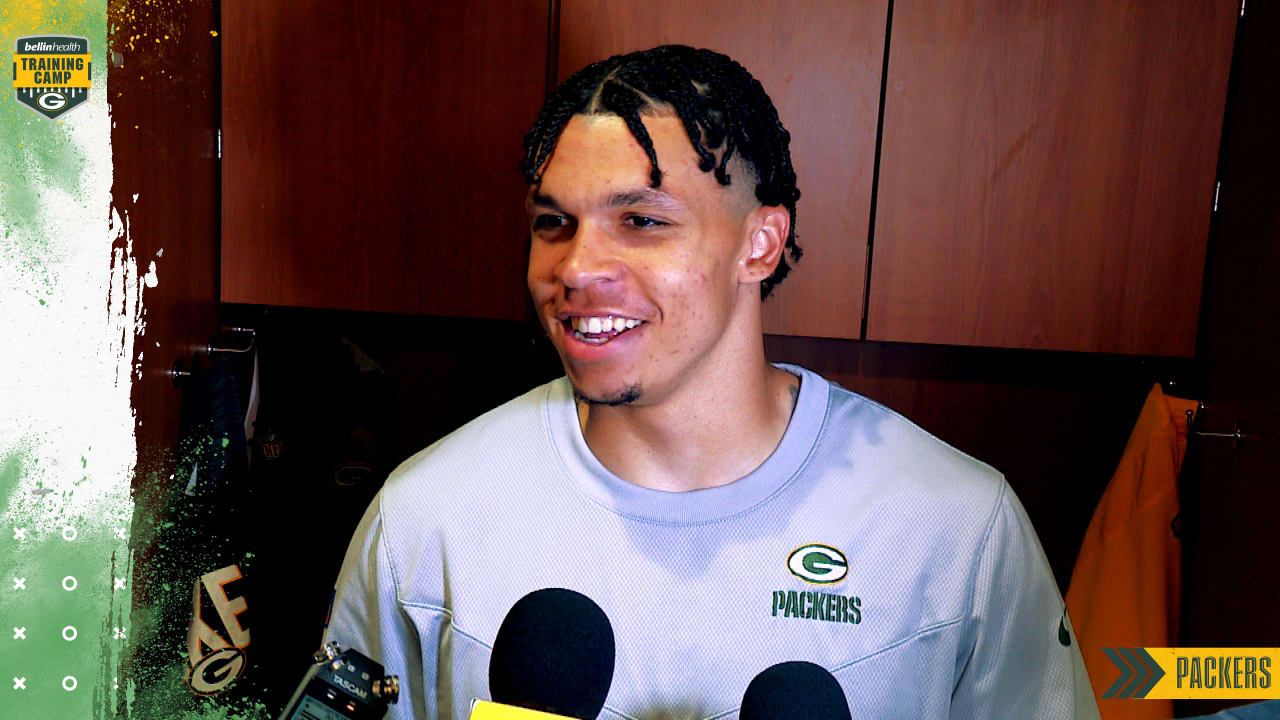 Christian Watson on wearing his game jersey for the first time: 'It ...