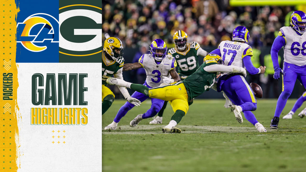 Game Highlights: Packers vs. Rams | Week 15