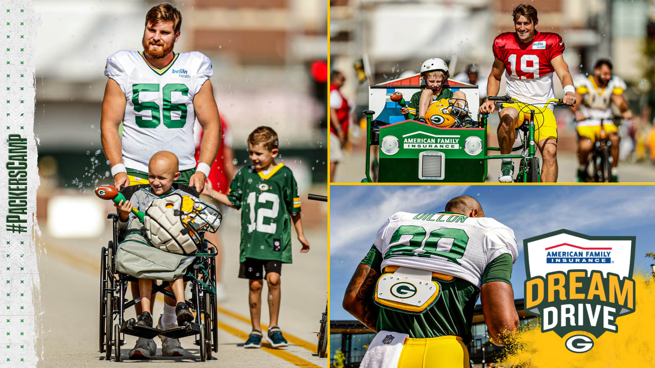 Photos: Packers & fans hit the bikes for final ride of training camp
