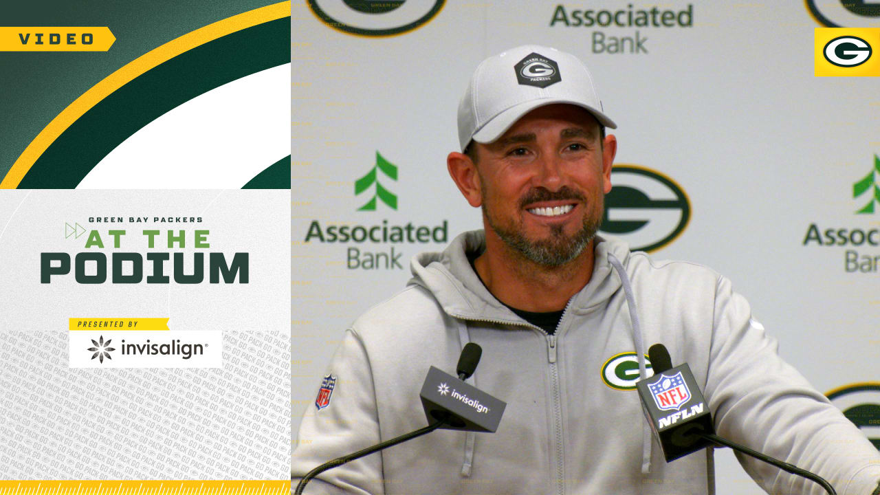 Matt LaFleur: 'I'm excited for these young guys'