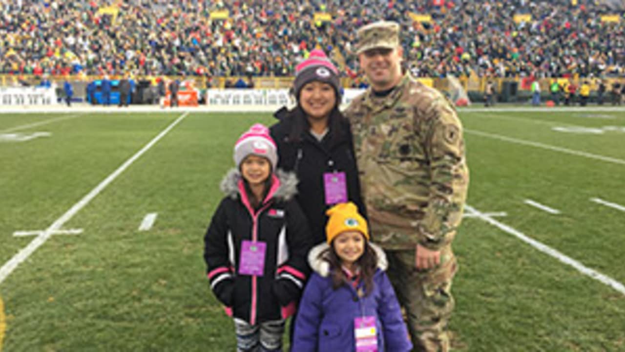 Withers family saluted Sunday for Operation Fan Mail