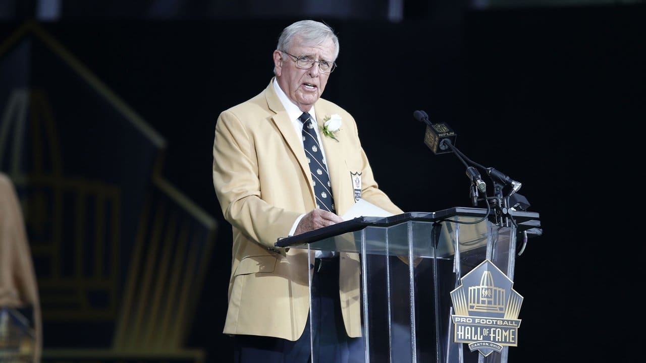Ron Wolf delivers HOF speech