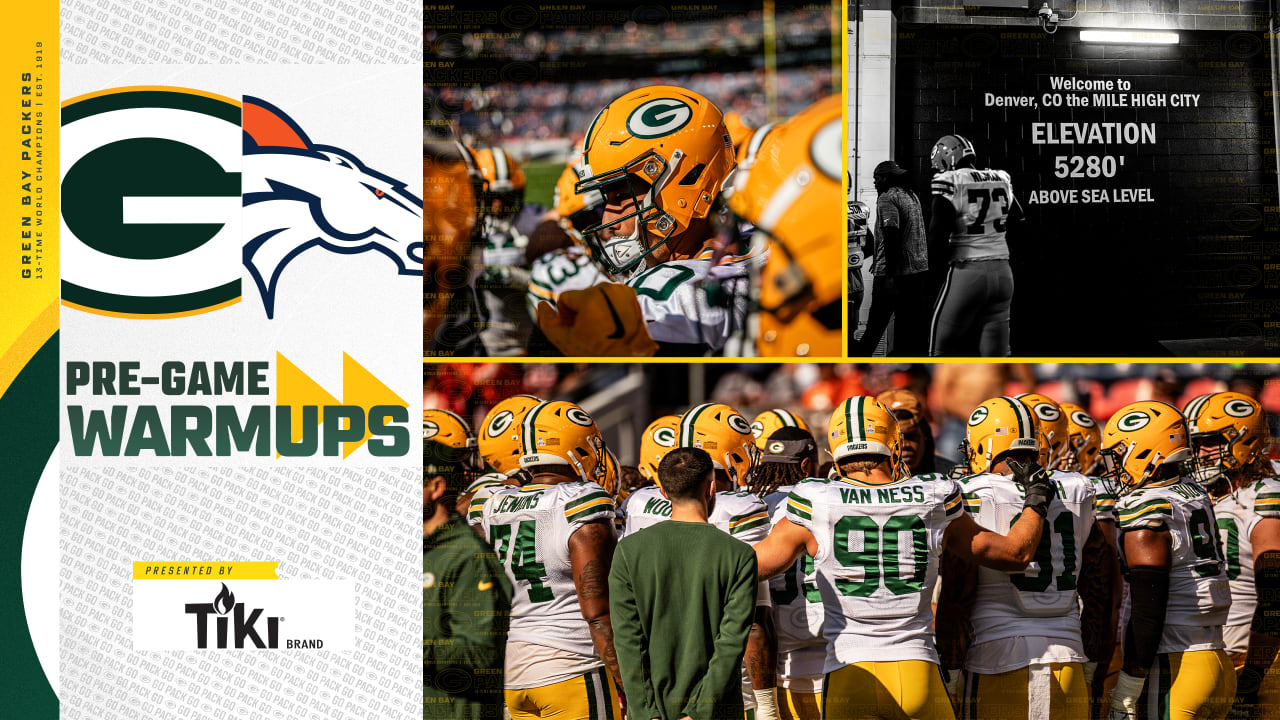 Best photos from Packers-Broncos pregame | Week 7