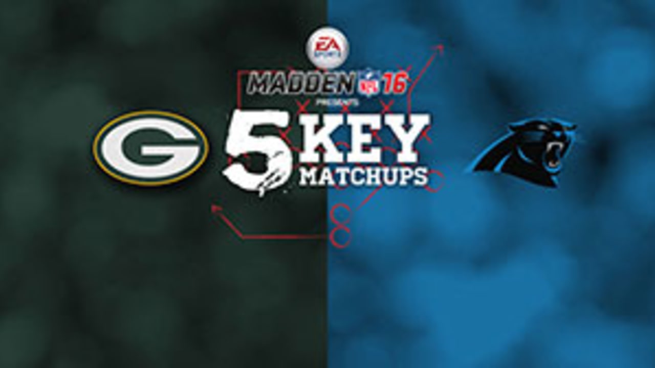Packers vs. Panthers: Five key matchups