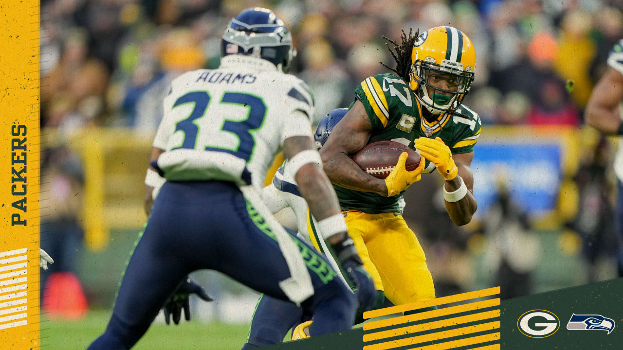 Davante Adams gets open on 34-yard catch & run | Packers vs. Seahawks