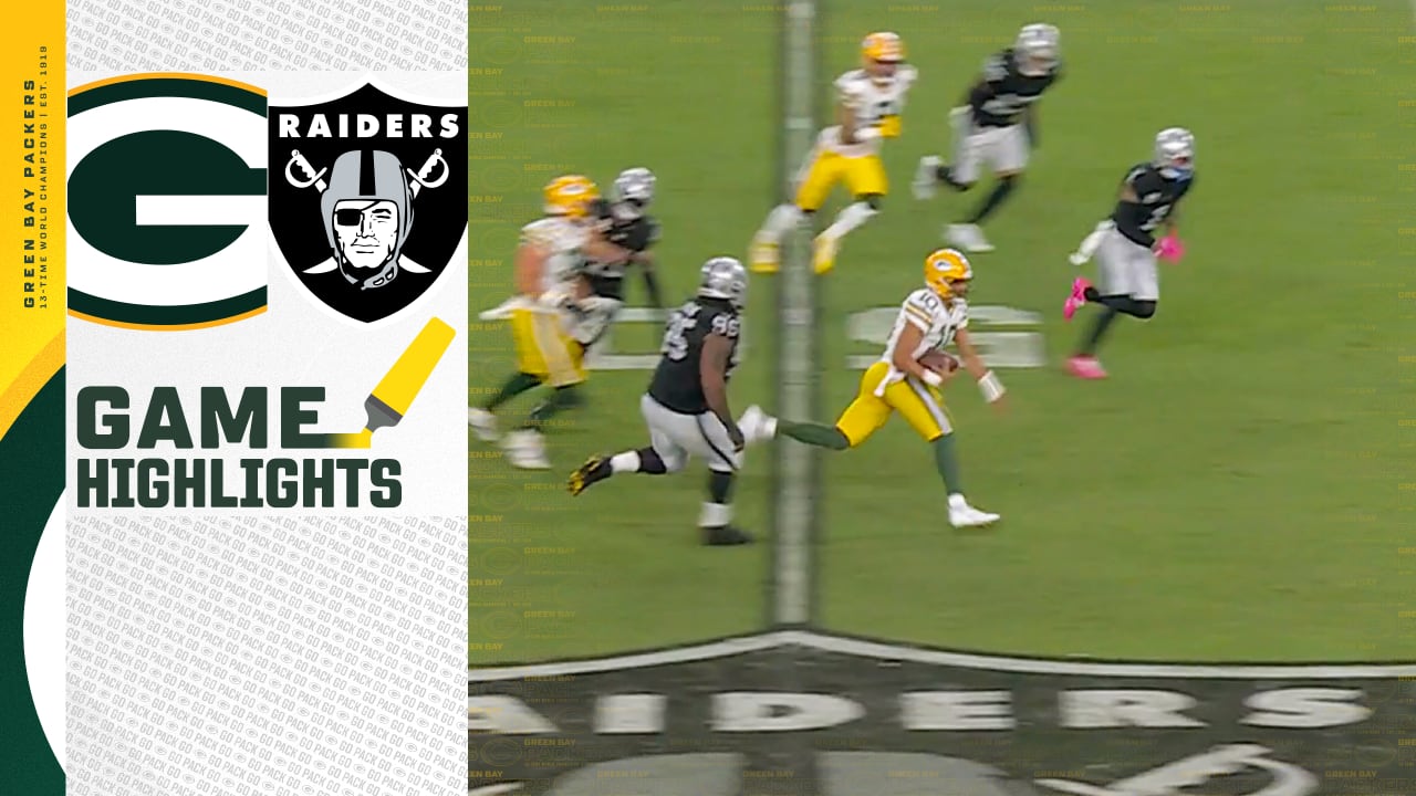 Jordan Love records 26-yard carry, longest of career | Packers vs. Raiders