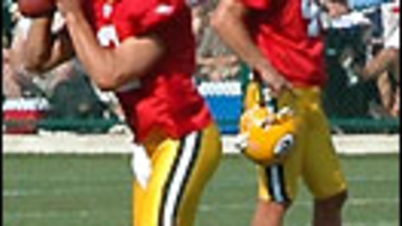 Rodgers Shows Potential During First Training Camp Practice